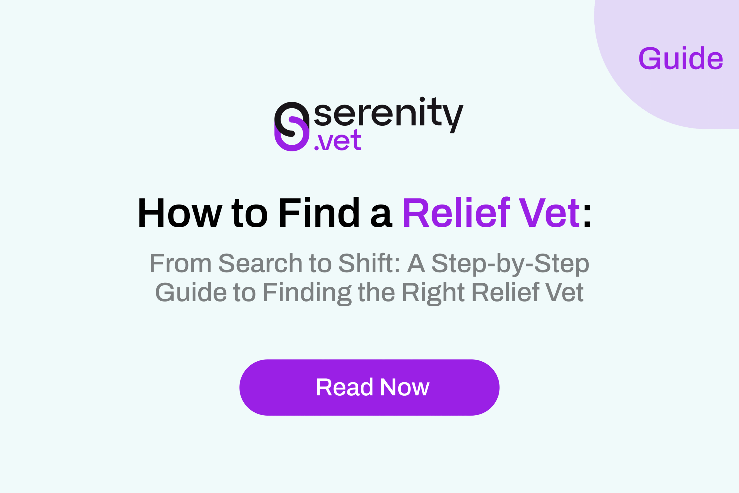 How to Find a Relief Vet: Vetting, Booking, and Onboarding