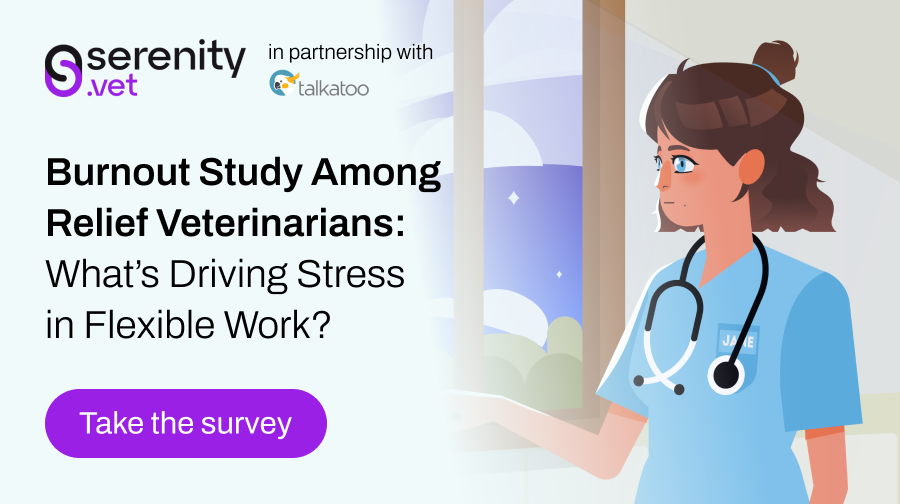 Burnout Study Among Relief (Locum) Veterinarians